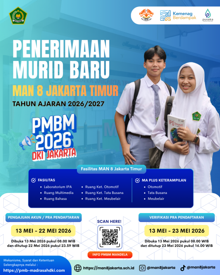 PMBM - MAN 8 Jakarta